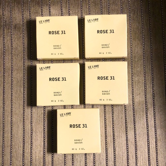 Le Labo | Bath & Body | Le Labo5rose 3 Med Luxury Bar Soaps 5 X 6 G 2 ...